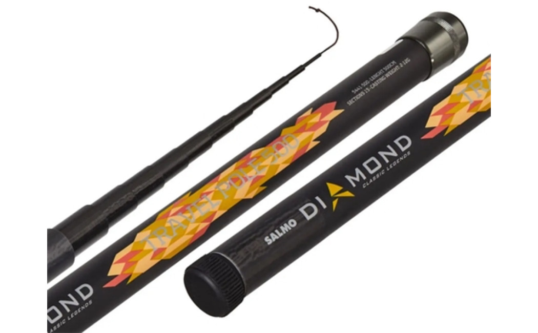 Float rod without rings Salmo Diamond TRAVEL POLE 5 m 2-12 g (5441-500)