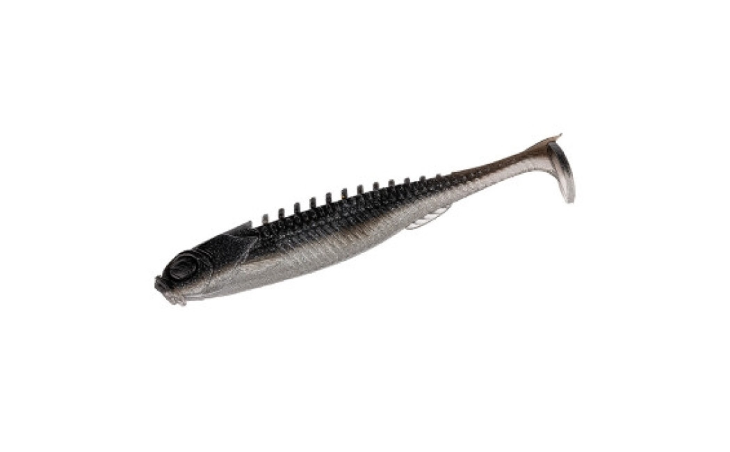 Silicone Northland Fishing Tackle Eye-Candy Paddle Shad 4" 5pc #Glo ...