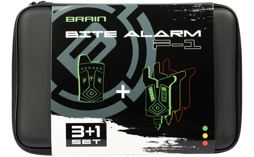 Набор сигнализаторов Brain Wireless Bite Alarm F-1 3+1 купить в Киеве и ...